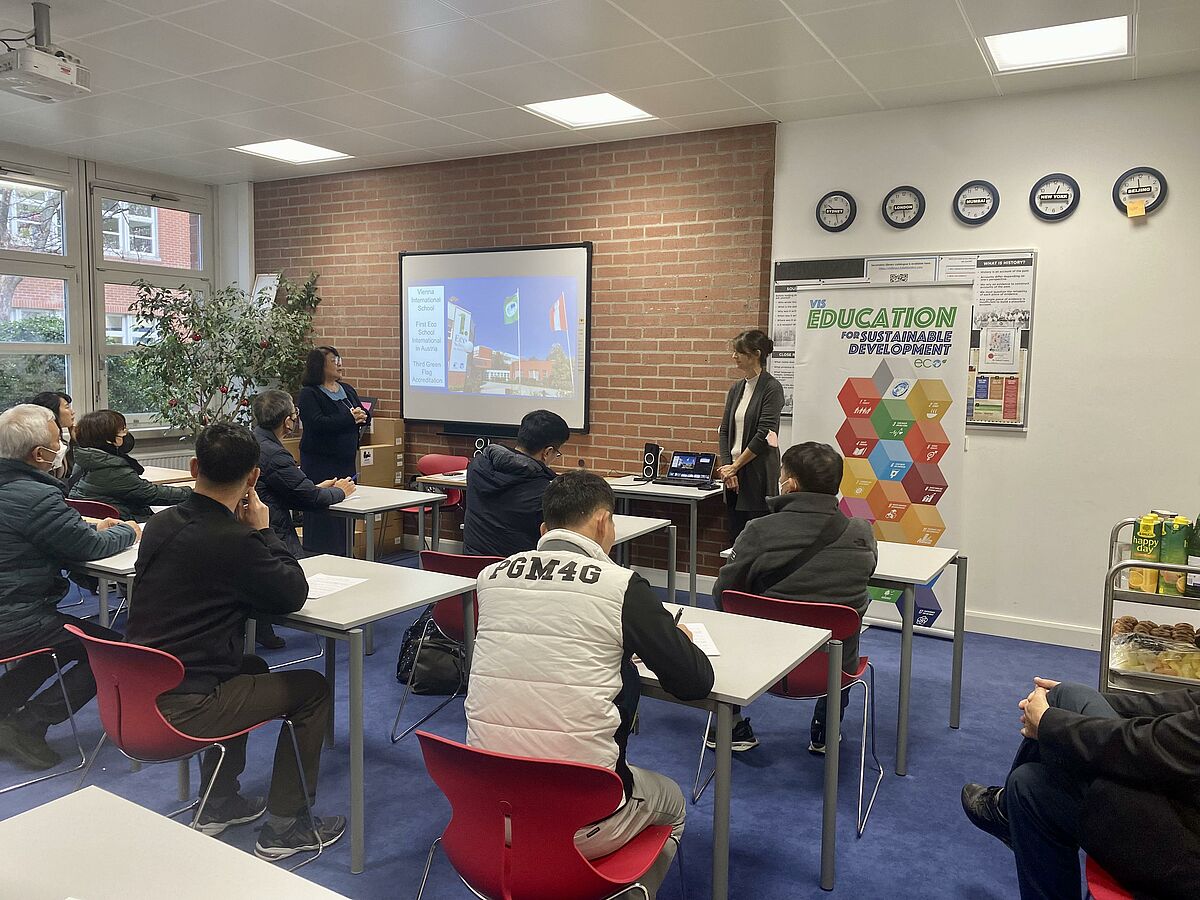 Delegation of the Jeollanamdo Office of Education Korea Visit to VIS ...