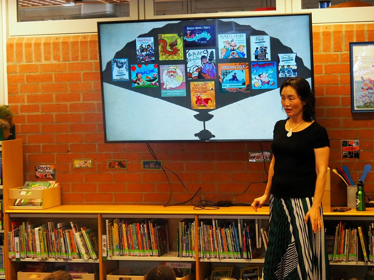 Author Ying Chang Compestine Inspires Students with Literary Insights ...